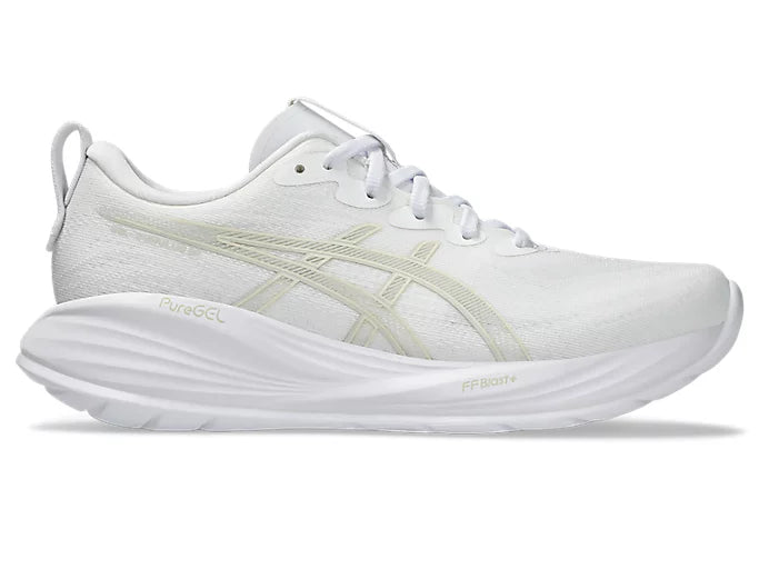 ASICS Gel-Cumulus 27 Womens - White / Grey Matter – Sims Sports Store